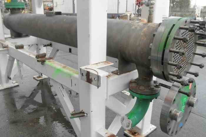 200 Sq Ft YULA Stainless Steel Shell & Tube Heat Exchanger | 11452 ...