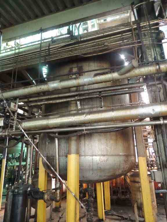 2000 Gal RAS Process Equipment Stainless Steel Pressure Vessel | 12780 ...