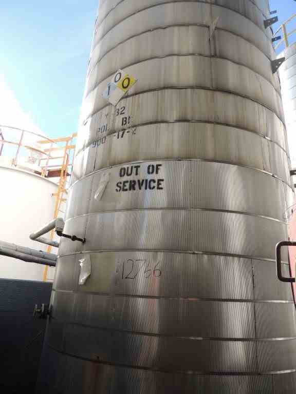 20000 Gal RAS Process Equipment Stainless Steel Tank | 12766 | New Used ...