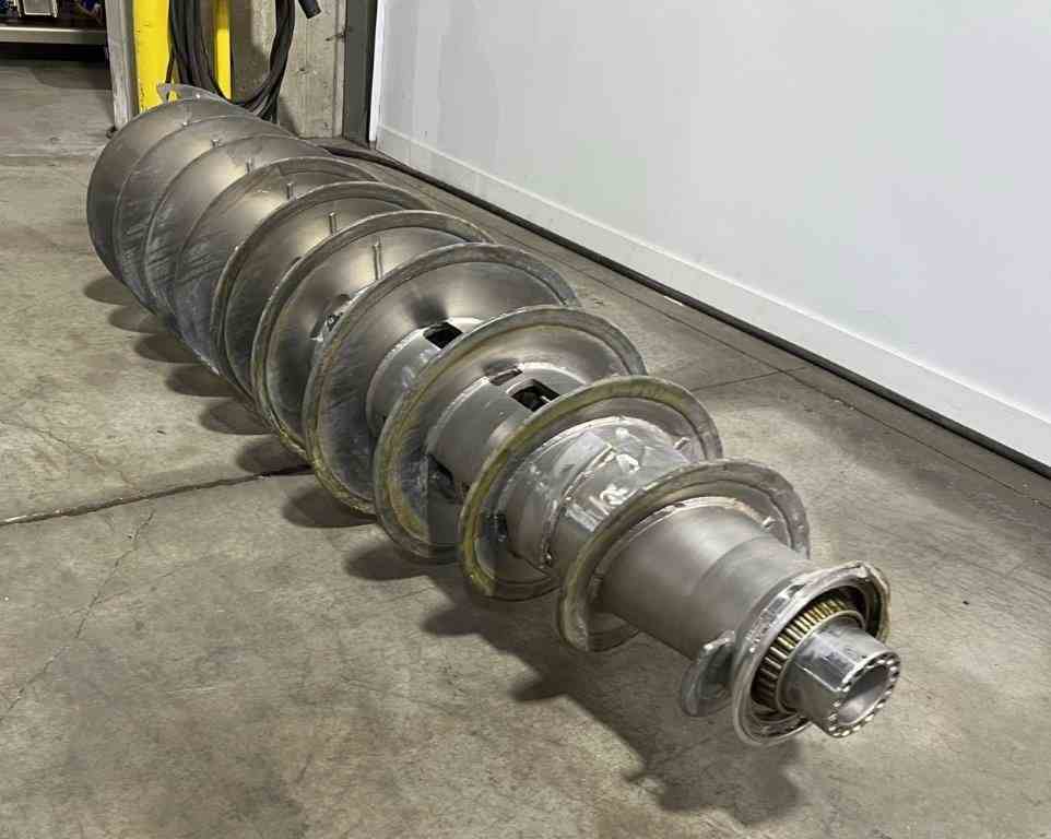 21" Dia Alfa Laval ALDEC 105 Stainless Steel Decanter Centrifuge ...