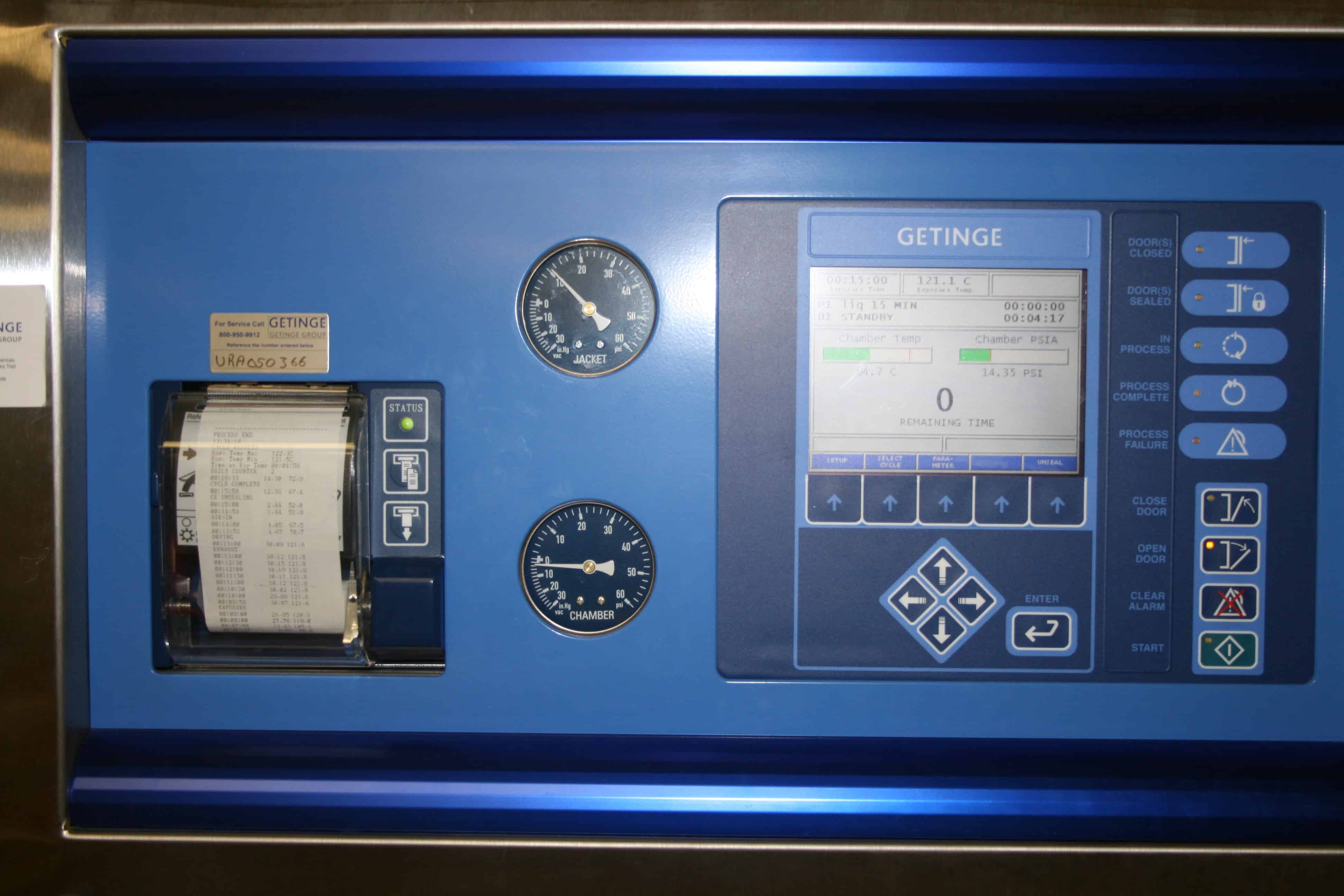 21 " Wide Getinge 533LS Autoclave | 11767 | New Used and Surplus ...