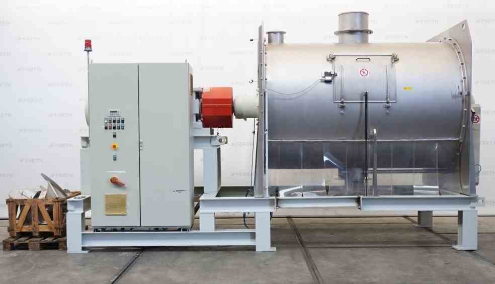 211 Cu Ft EMT GmbH Euro-Misch-Technik Stainless Steel Paddle Mixer ...