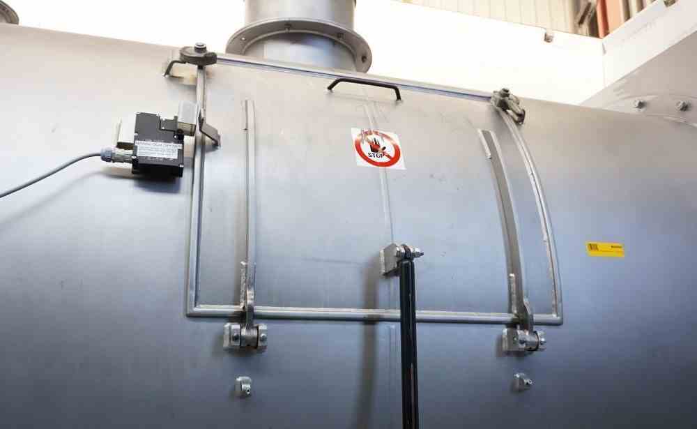 211 Cu Ft EMT GmbH Euro-Misch-Technik Stainless Steel Paddle Mixer ...