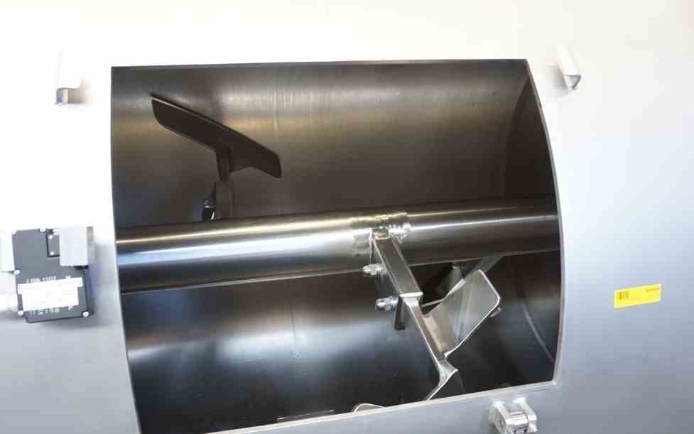 211 Cu Ft EMT GmbH Euro-Misch-Technik Stainless Steel Paddle Mixer ...