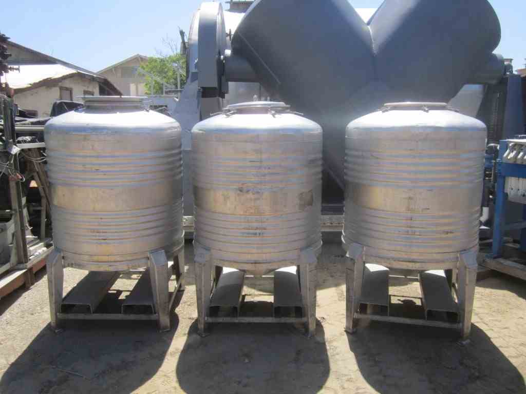211 Gal Thielmann-Luwa Stainless Steel Tank | 14384 | New Used and ...