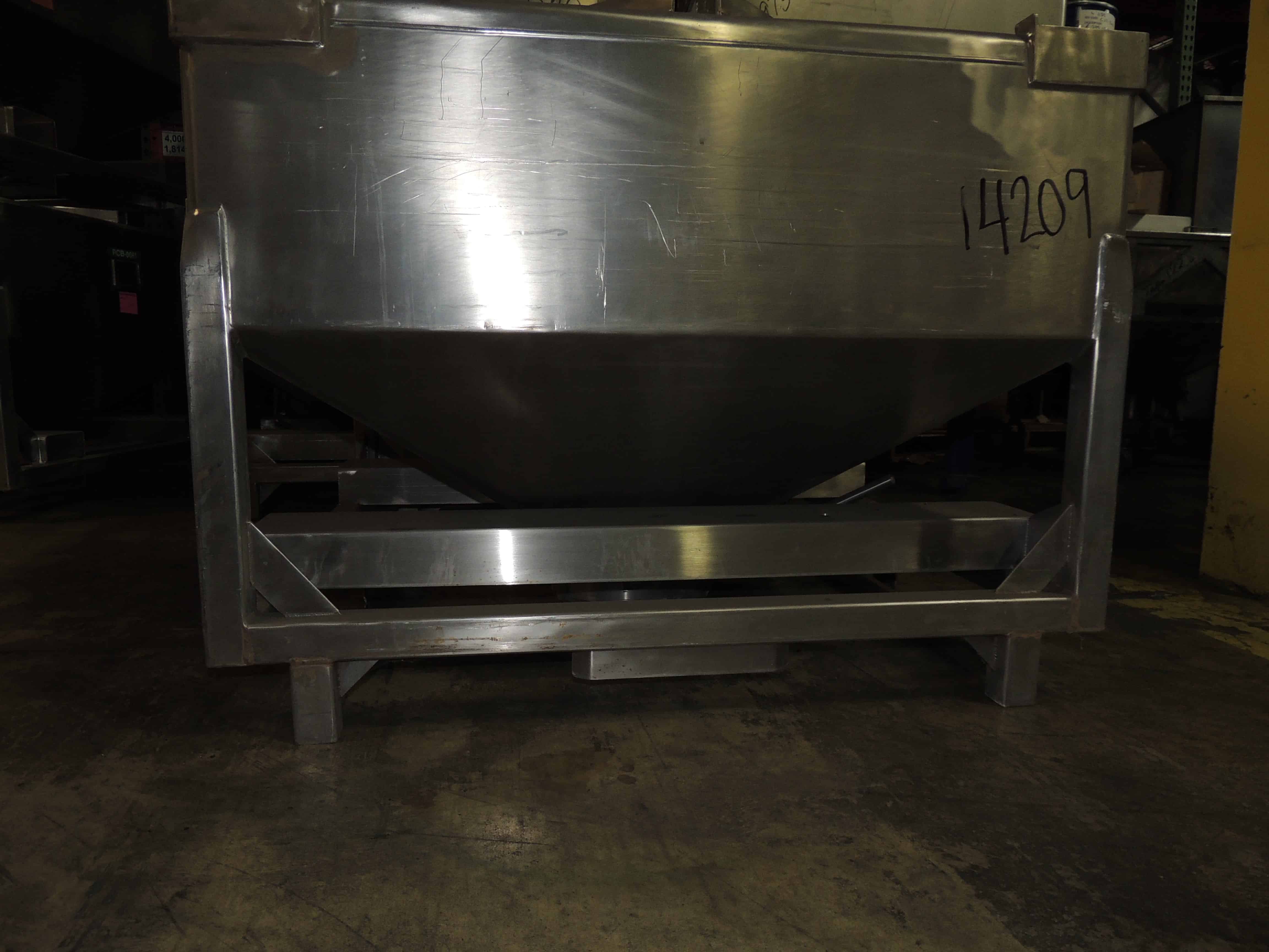 22 Cu Ft SS Hopper | 14209 | New Used and Surplus Equipment | Phoenix ...