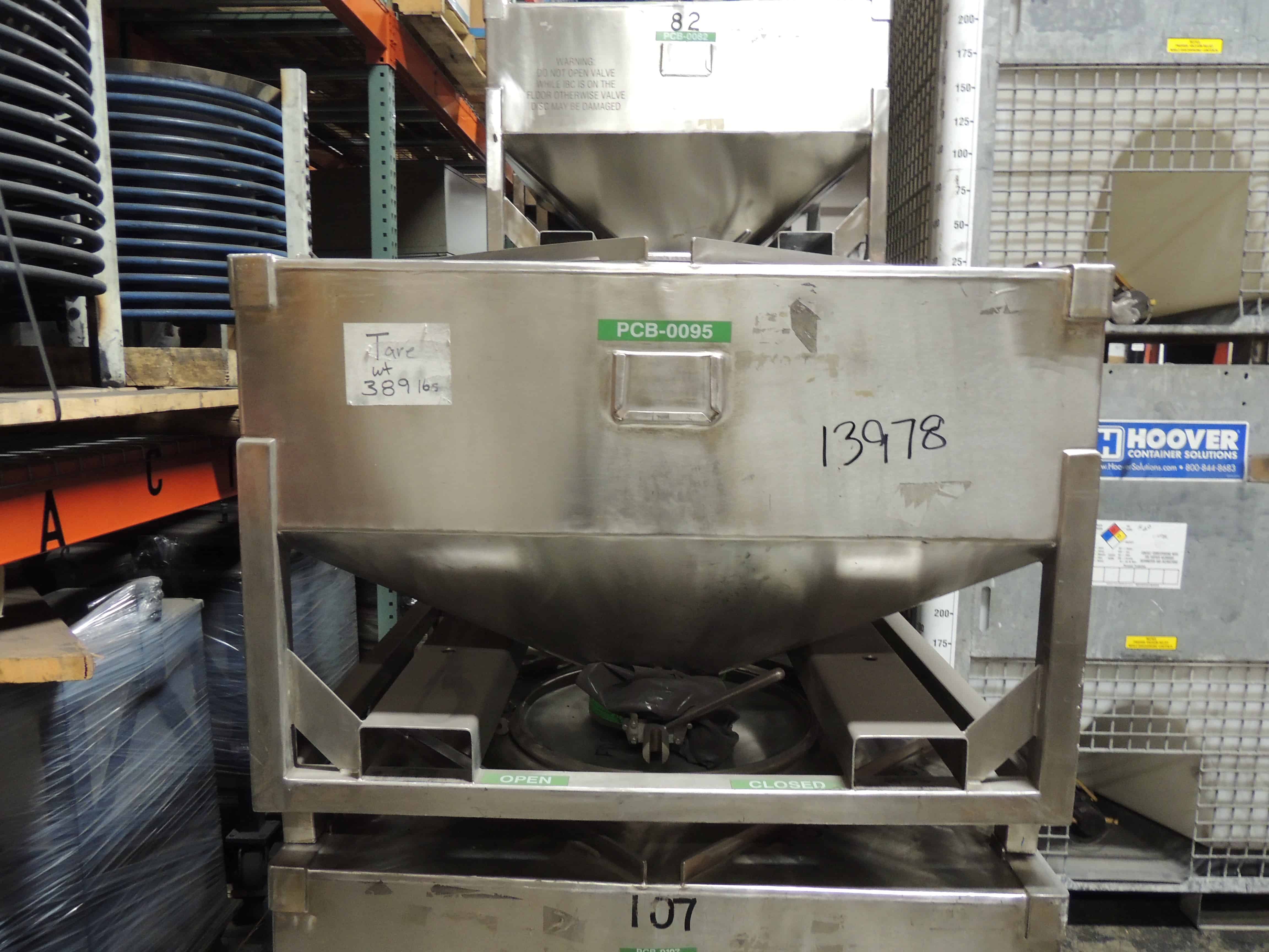 22 Cu Ft SS Hopper | 13978 | New Used and Surplus Equipment | Phoenix ...