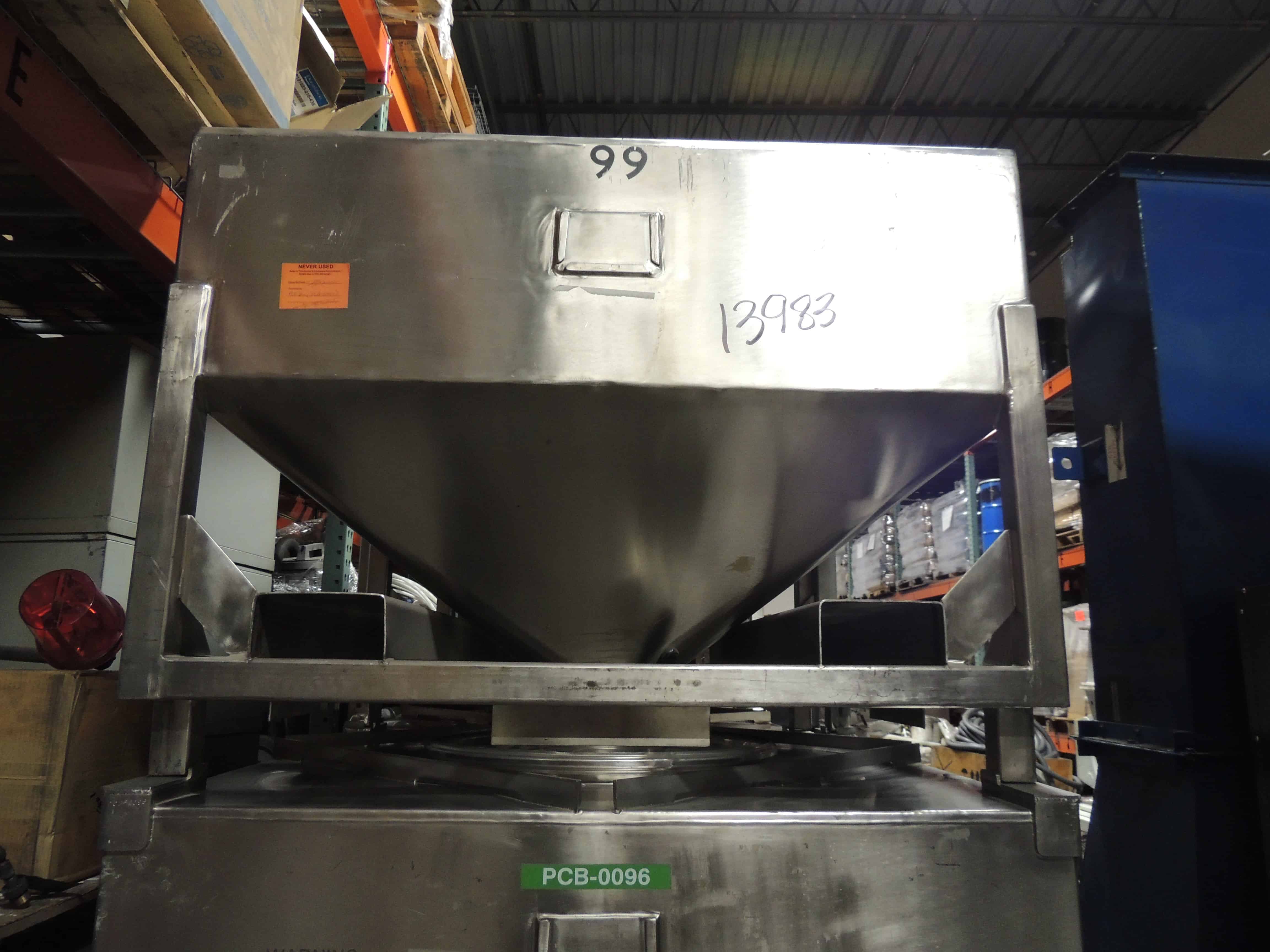 22 Cu Ft SS Hopper | 13983 | New Used and Surplus Equipment | Phoenix ...