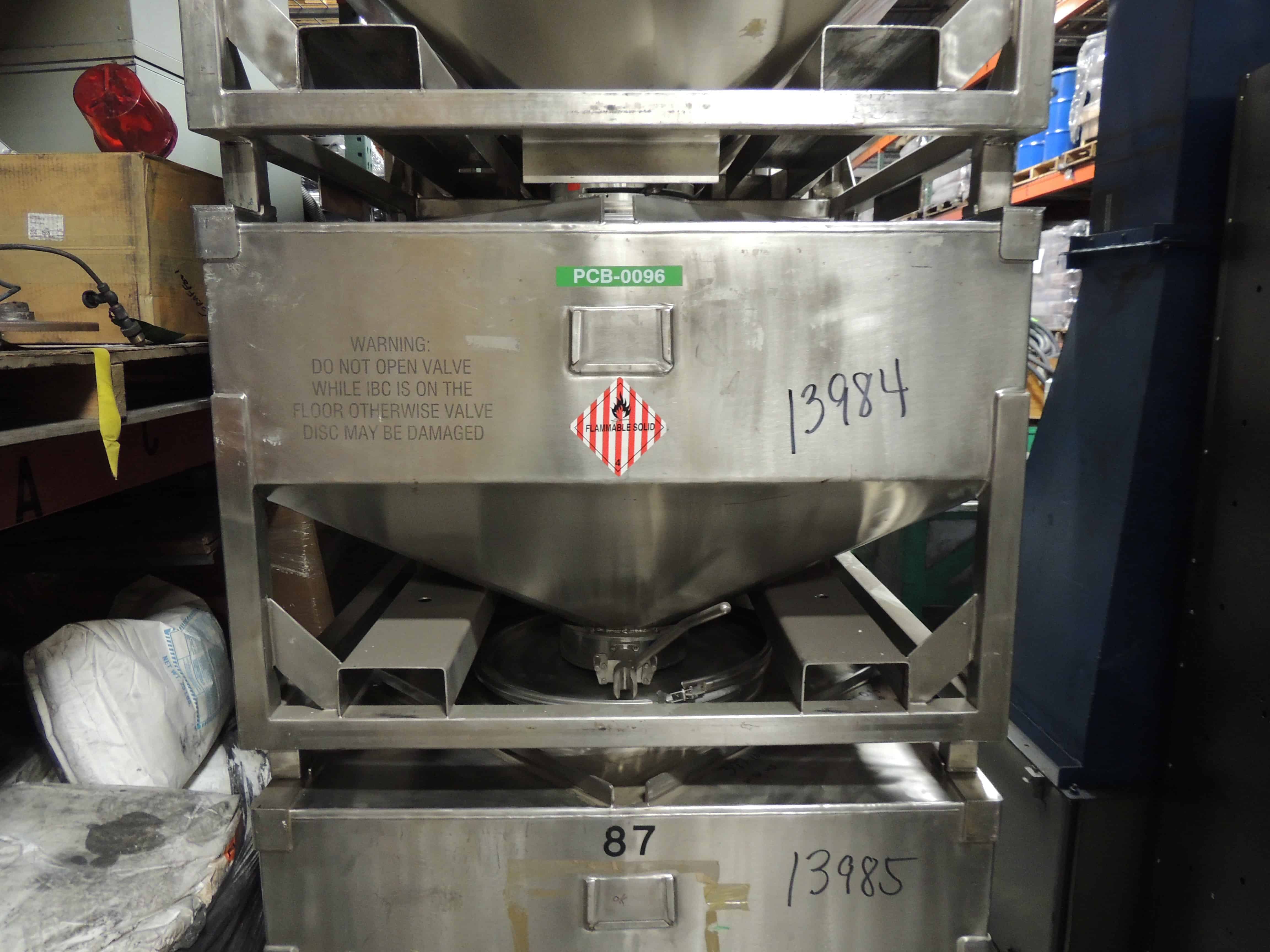 22 Cu Ft SS Hopper | 13984 | New Used and Surplus Equipment | Phoenix ...