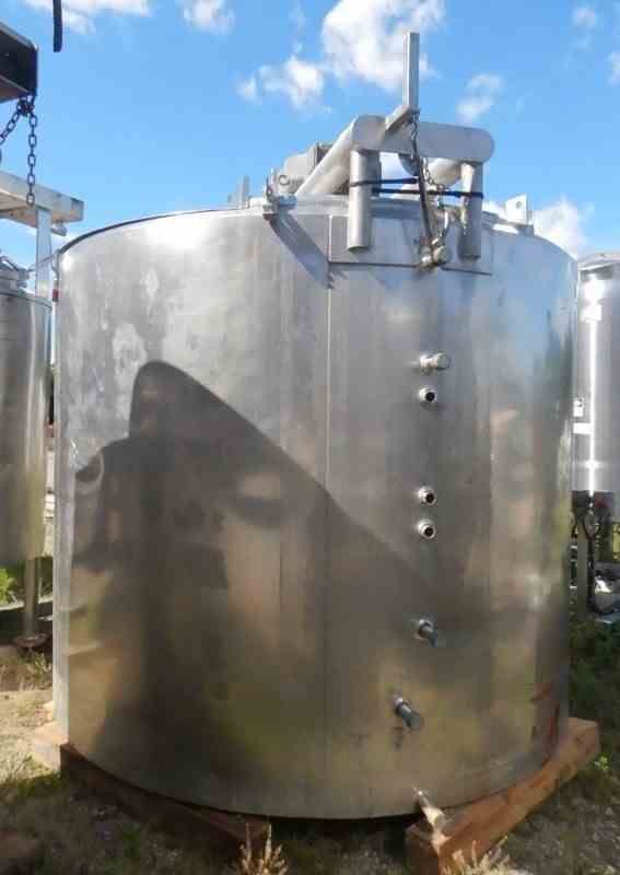 2500 Gal Cherry-Burrell Stainless Steel Tank | 21084 | New Used and ...