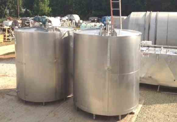2500 Gal Walker Stainless Steel Tank | 11411 | New Used and Surplus ...