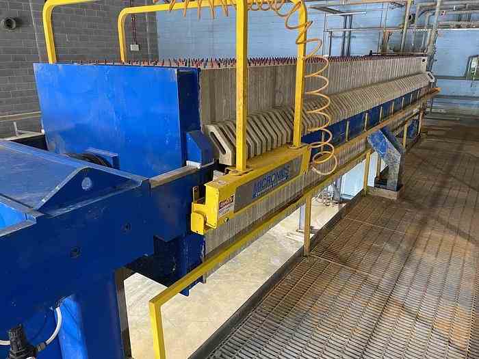 2519 Sq Ft Micronics Plate & Frame Filter Press | 21627 | New Used and ...