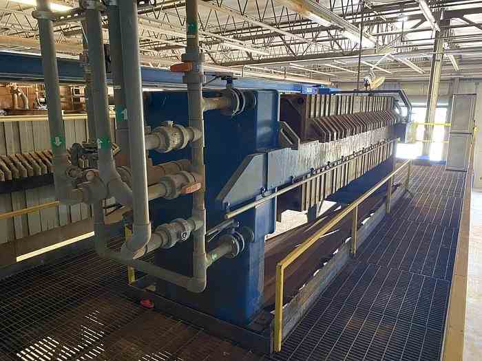 2519 Sq Ft Micronics Plate & Frame Filter Press | 21627 | New Used and ...