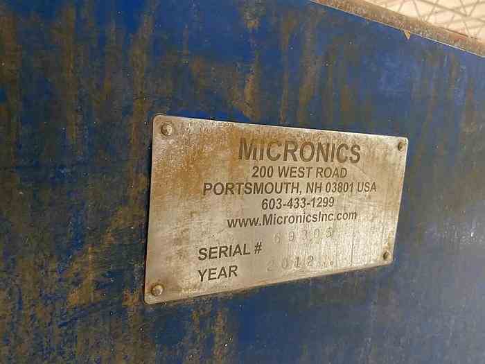 2519 Sq Ft Micronics Plate & Frame Filter Press | 21627 | New Used and ...