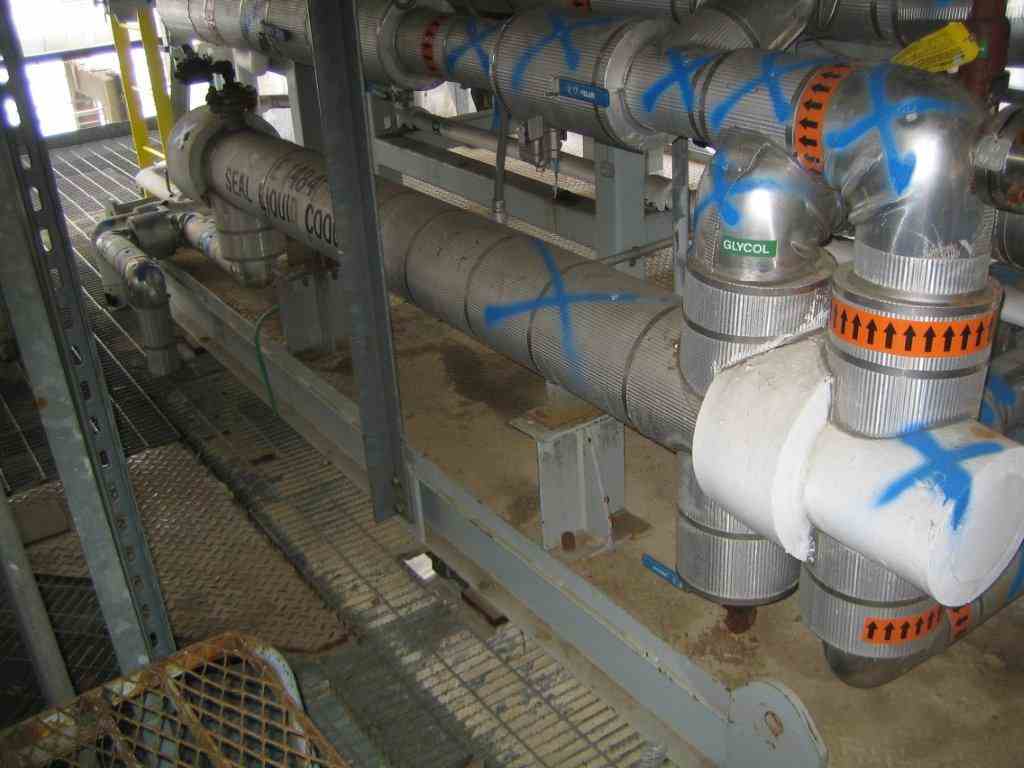 26 Sq Ft Doyle & Roth Stainless Steel Shell & Tube Heat Exchanger ...