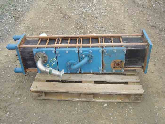 3.29 Sq Ft Vicarb Graphite Block Type Heat Exchanger | 7075 | New Used ...