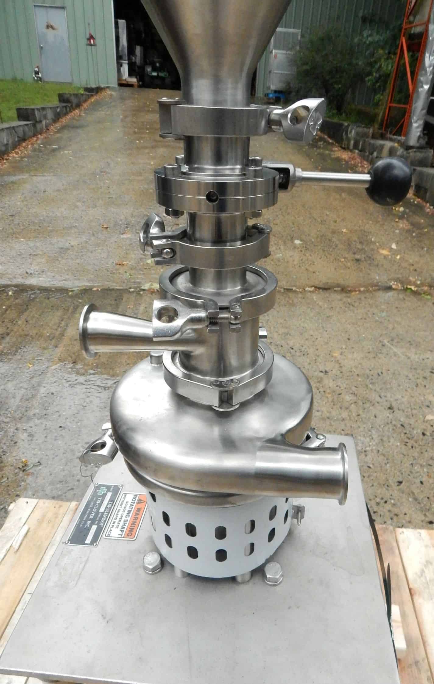 3 HP Ladish Tri Clover Tri Blender F2116MB | 12832 | New Used and ...