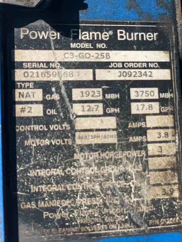 3 MM BTU Heatec Hot Oil Boiler | 17687 | New Used and Surplus Equipment ...