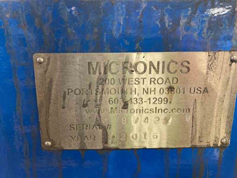 30 Cu Ft Micronics Plate & Frame Filter Press | 17903 | New Used and ...