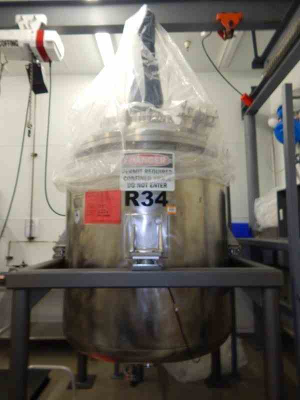 300 Gal Precision Stainless Inc Stainless Steel Reactor | 16400 | New ...