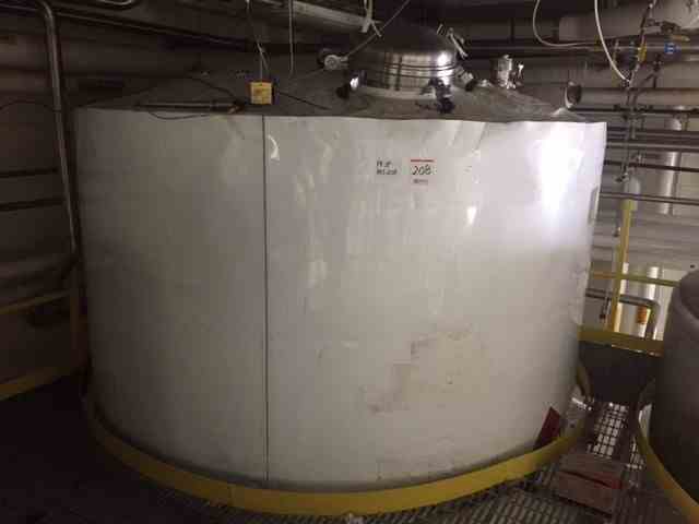 3000 Gal Watson Metal Jacketed Stainless Steel Tank | 13358 | New Used ...