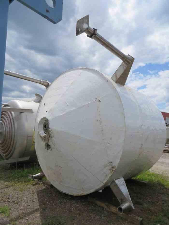 3000 Gal Watson Metal Jacketed Stainless Steel Tank | 13358 | New Used ...