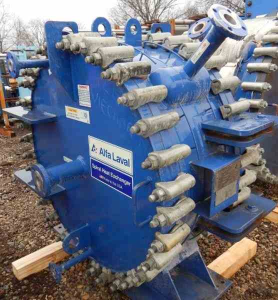 315 Sq Ft Alfa Laval Spiral Heat Exchanger | 14241 | New Used and ...