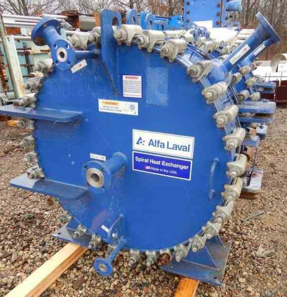315 Sq Ft Alfa Laval Spiral Heat Exchanger | 14242 | New Used and ...