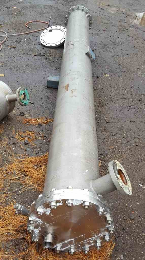 318 Sq Ft YULA Stainless Steel Shell & Tube Heat Exchanger | 12899 ...