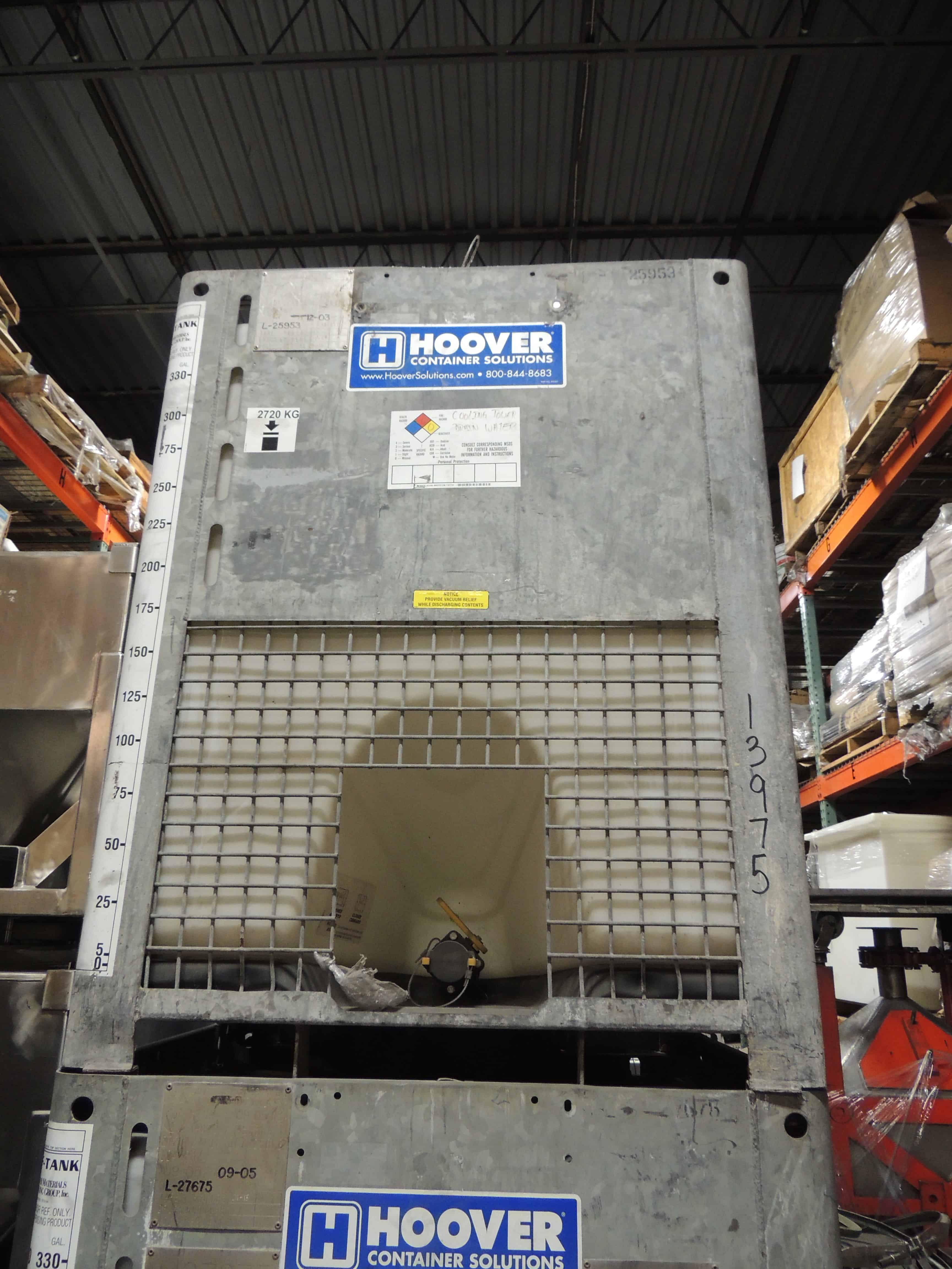 330 Gallon Hoover Group Tote | 13975 | New Used and Surplus Equipment ...