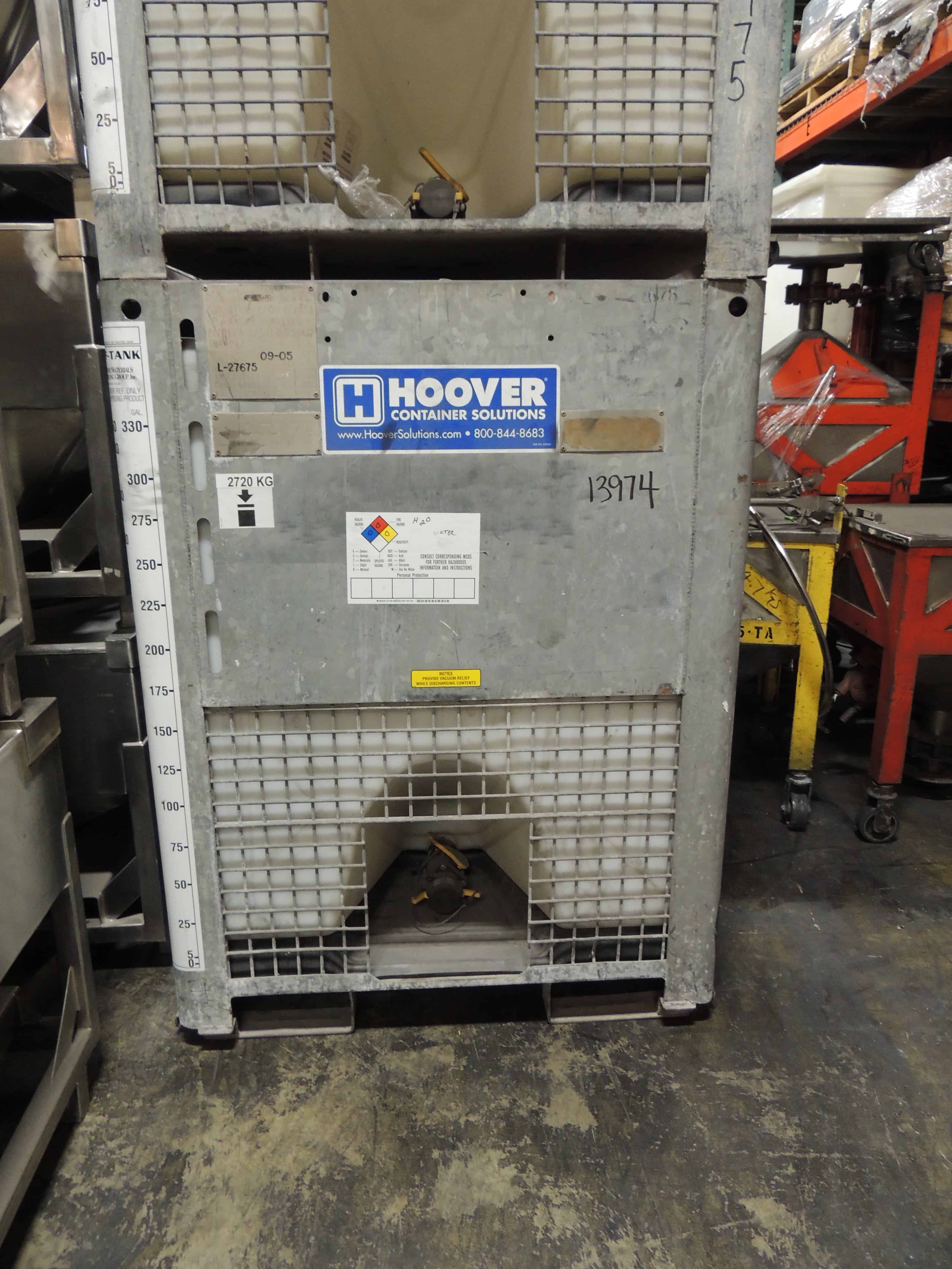 330 Gal Hoover Group Tote | 13974 | New Used and Surplus Equipment ...