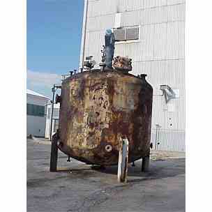 5500 Gal Industrial Piping Supply Co. (IPSCO) Carbon Steel Pressure ...