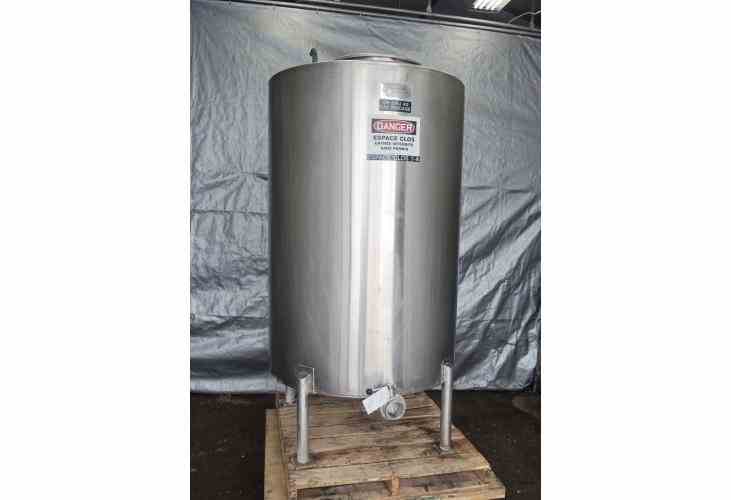 350 Gal Sanitary Stainless Steel Tank | 13024 | New Used and Surplus ...