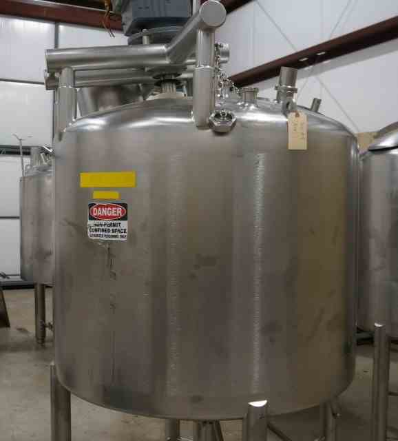 350 Gal Stainless Steel Tank | 11140 | New Used and Surplus Equipment ...