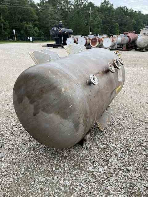 350 Gallon Stainless Steel Horizontal Pressure Vessel | 21484 | New ...