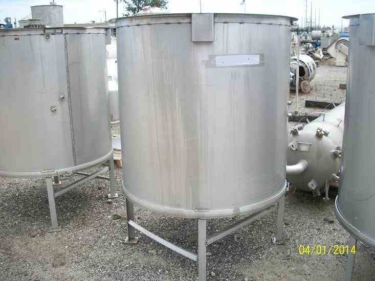 375 Gal Stainless Steel Tank | 9062 | New Used and Surplus Equipment ...