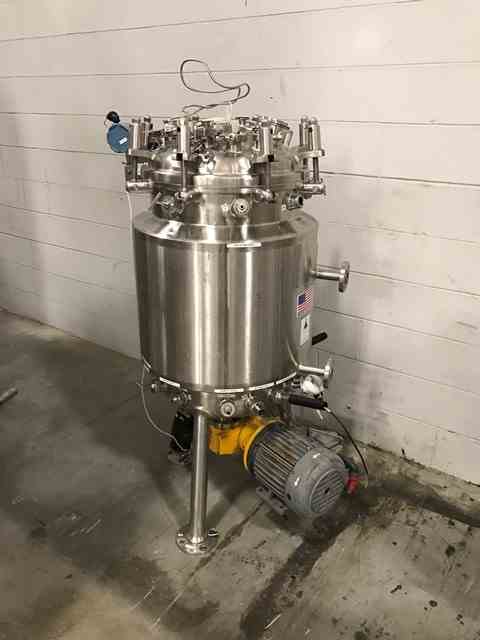 39 Gal Precision Stainless Inc Stainless Steel Reactor | 16767 | New ...