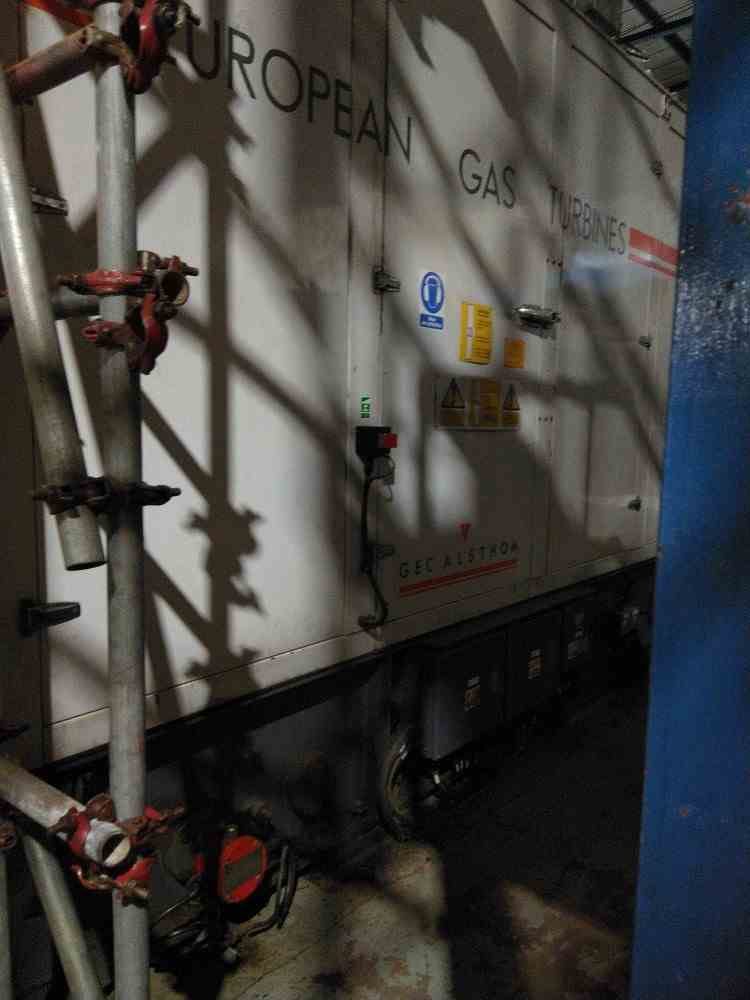 4.4 Megawatt Siemens SGT 100 Matyure Typhoon Gas Turbine Generator ...