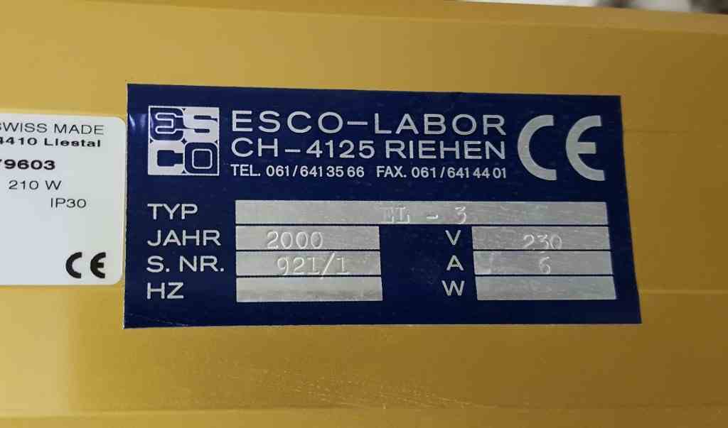 4 Liter ESCO EL-3 Dual Shaft Vacuum Mixer | 12176 | New Used and ...