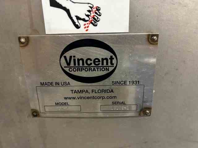 4 " Wide Vincent Corporation Dewatering Screw Press | 21416 | New Used ...