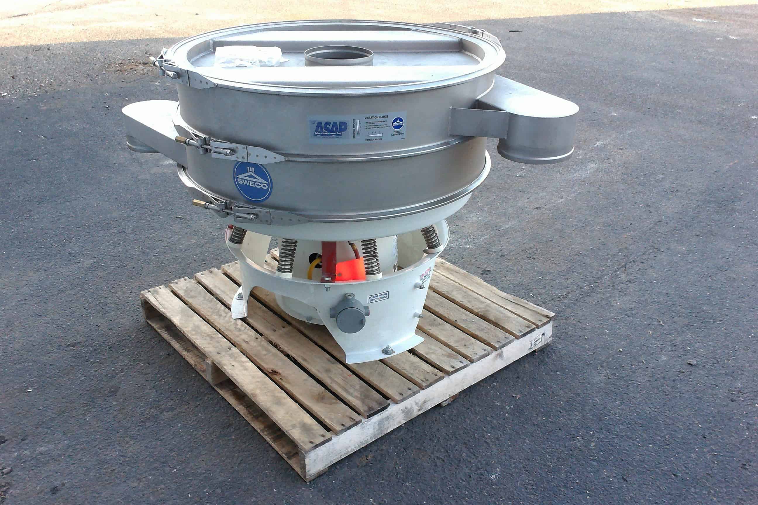 40 " Dia Sweco Round Vibratory Screener | 11203 | New Used and Surplus ...