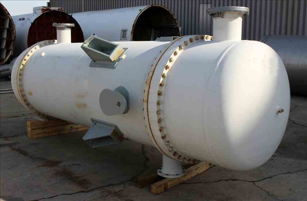 4143 Sq Ft Perry Products Carbon Steel Shell & Tube Heat Exchanger ...