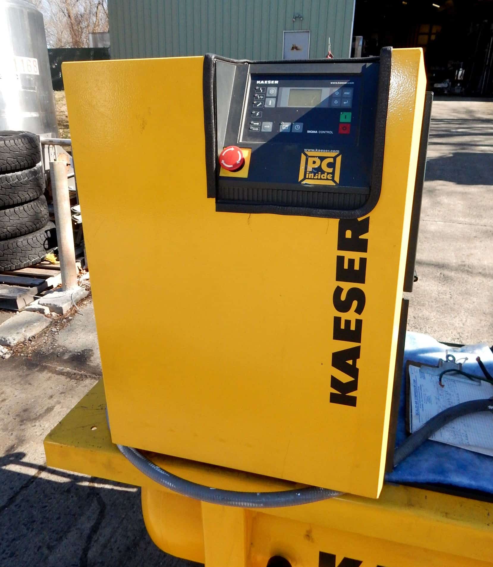42 CFM Kaeser Compressors Rotary Screw Compressor | 13193 | New Used ...