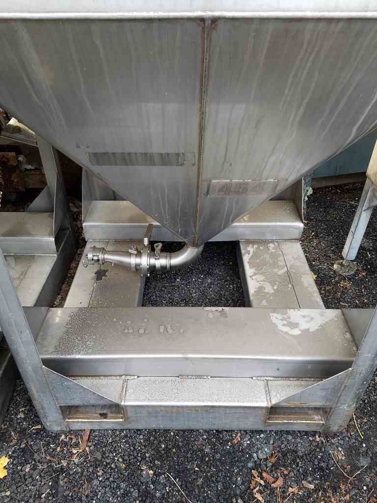 425 Gal 316L-SS Hoover Liquitote Tote Bin | 12843 | New Used and ...