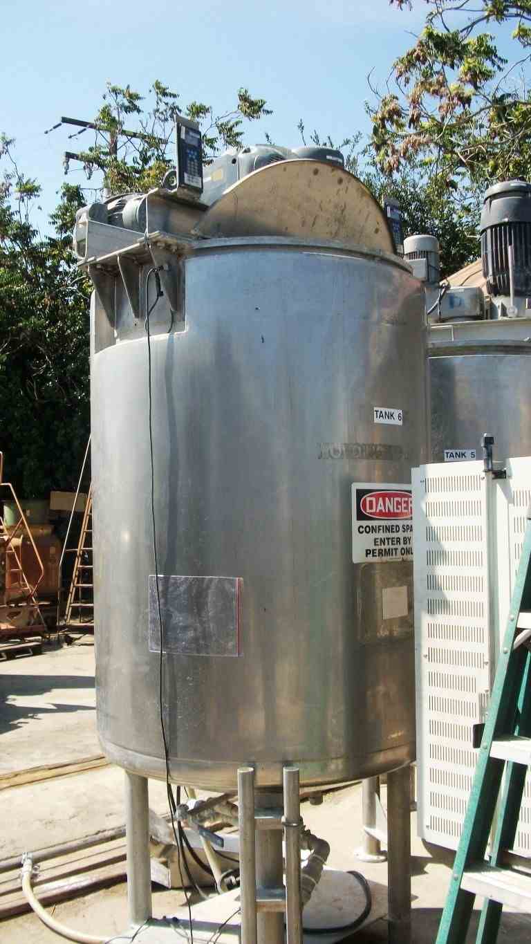 441 Gal RAS Process Equipment Stainless Steel Tank | 14835 | New Used ...