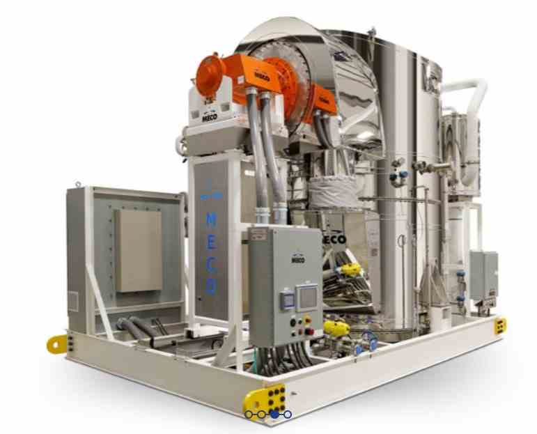 4500 GPH MECO Vapor Compression Distillation unit with 'GII' Centurbo ...