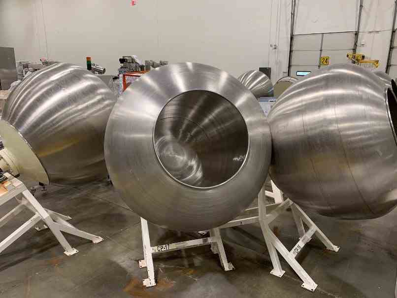 48 " Dia OHara SS Coating Pan | 15974 | New Used and Surplus Equipment ...