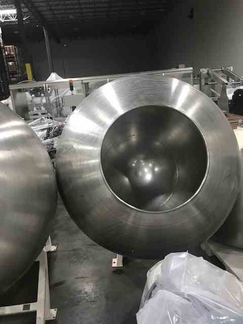 48 " Dia OHara SS Coating Pan | 15974 | New Used and Surplus Equipment ...