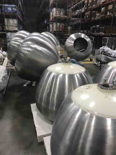 48 " Dia OHara SS Coating Pan | 15974 | New Used and Surplus Equipment ...