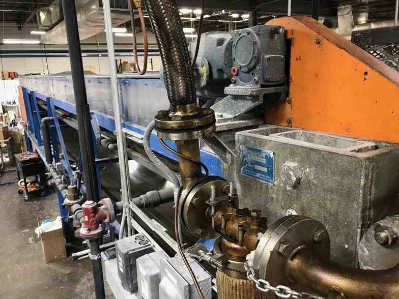 48 " Wide Sandvik Stainless Steel Belt Flaker / Dryer | 19396 | New ...